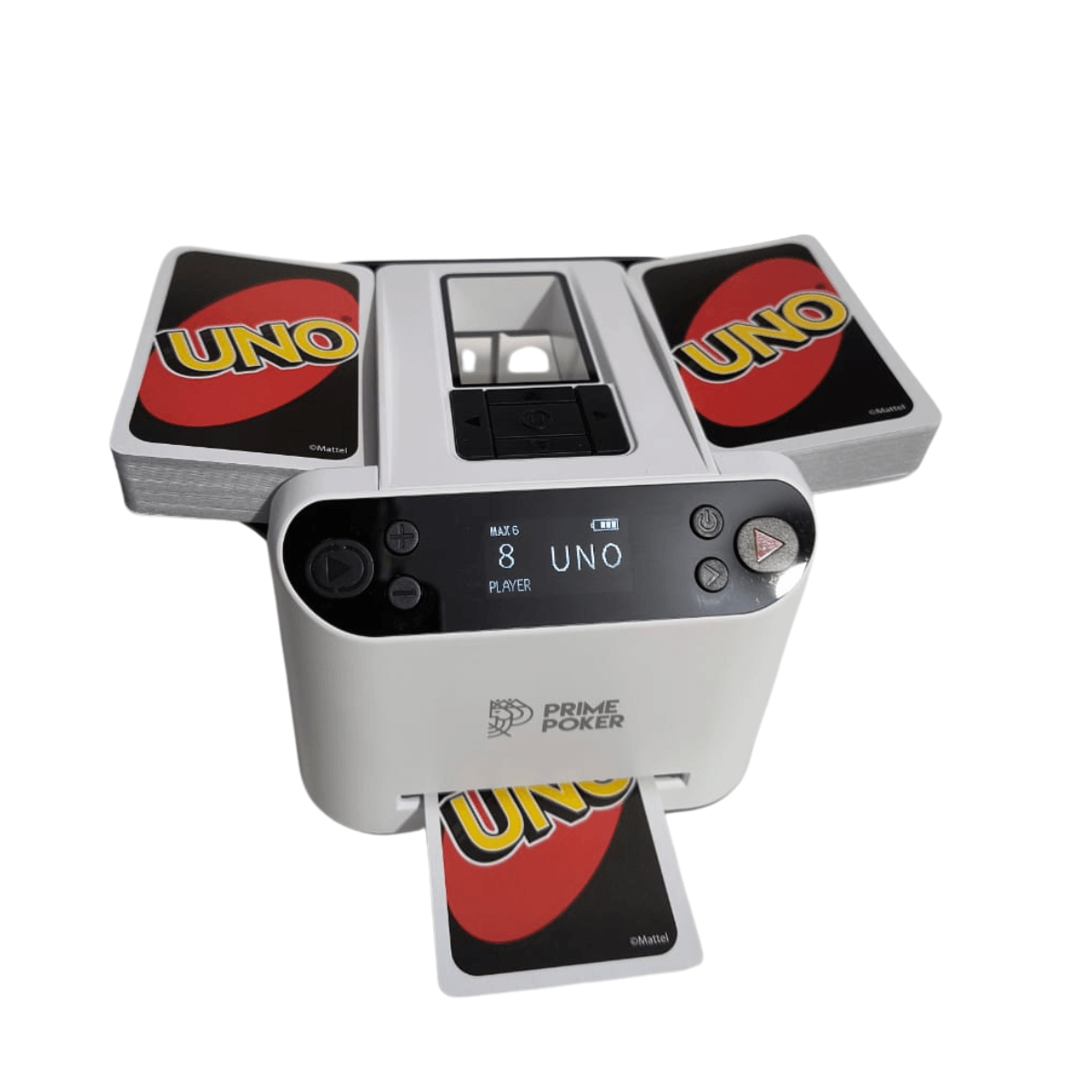 Embaralhador e Distribuidor Automático de Cartas MAX 6 - 2 em 1